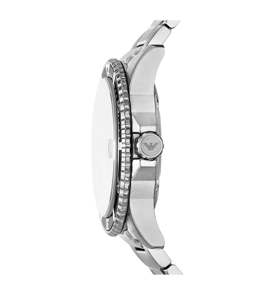 Emporio Armani AR11683 Grey Dial Stainless Steel Strap Men’s Watch