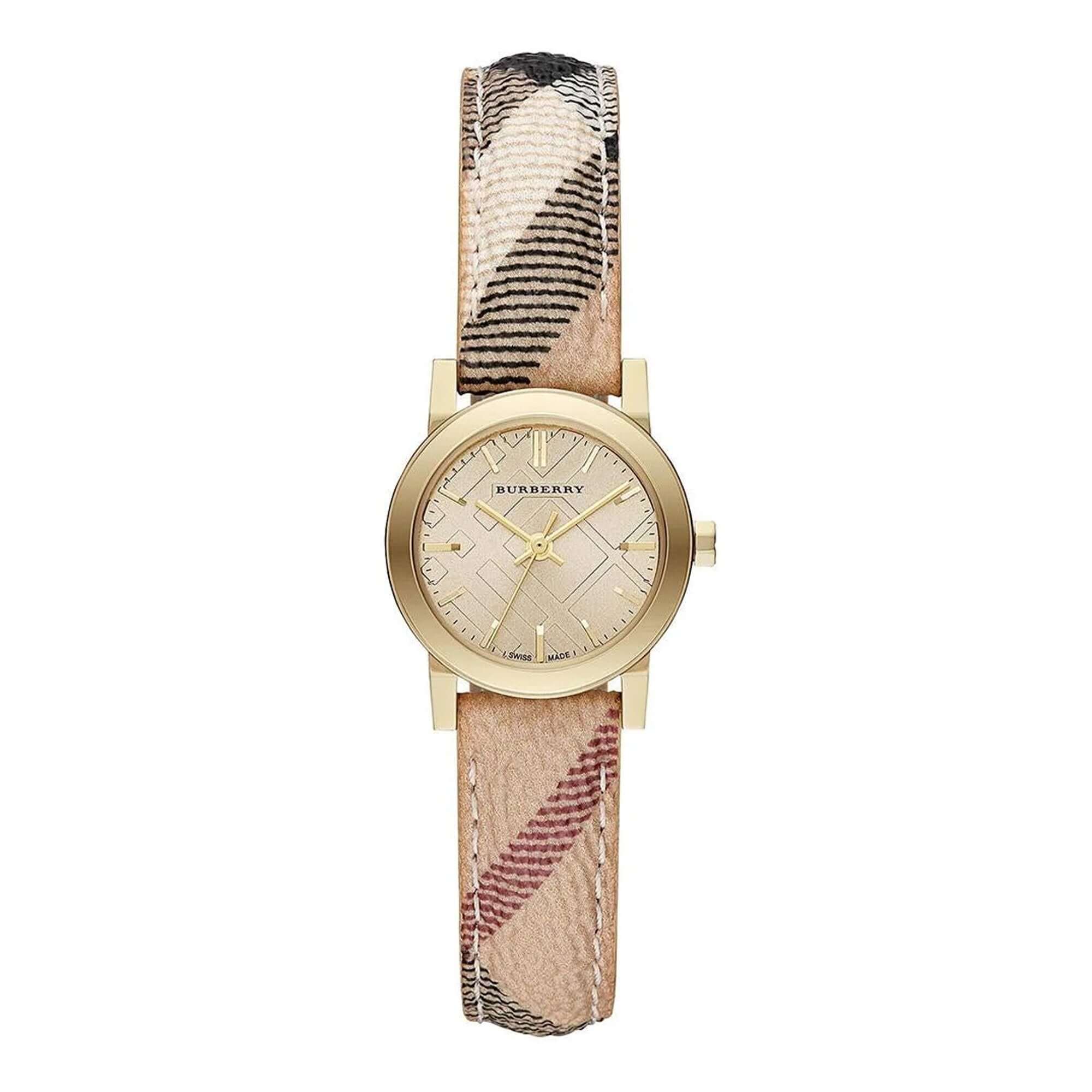 Burberry BU9219 Champagne Dial Ladies Watch