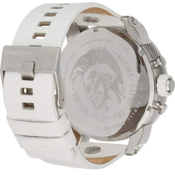 Diesel DZ7265 Badass White Leather Men's Watch