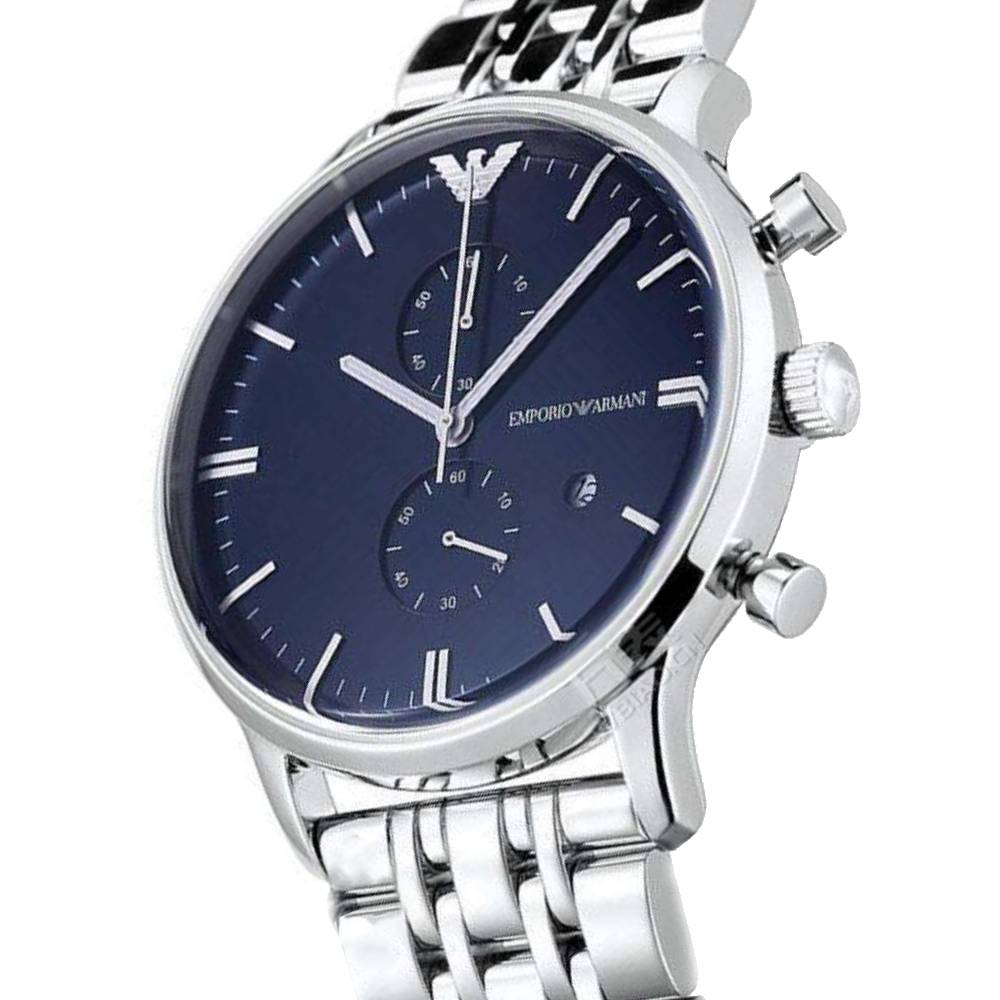 Emporio AR80013 Armani Silver Men's