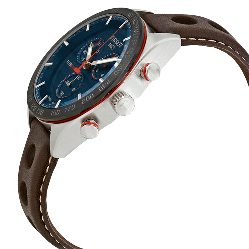 Tissot T100.417.16.041.00 PRS 516 Chronograph Blue Dial Men's Watch